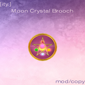 Second Life Marketplace - [ity.] Moon Crystal Brooch